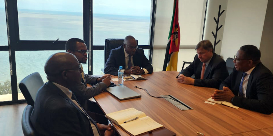 Deputy Minister of Economy and Finance meets with vice president of SGS ...